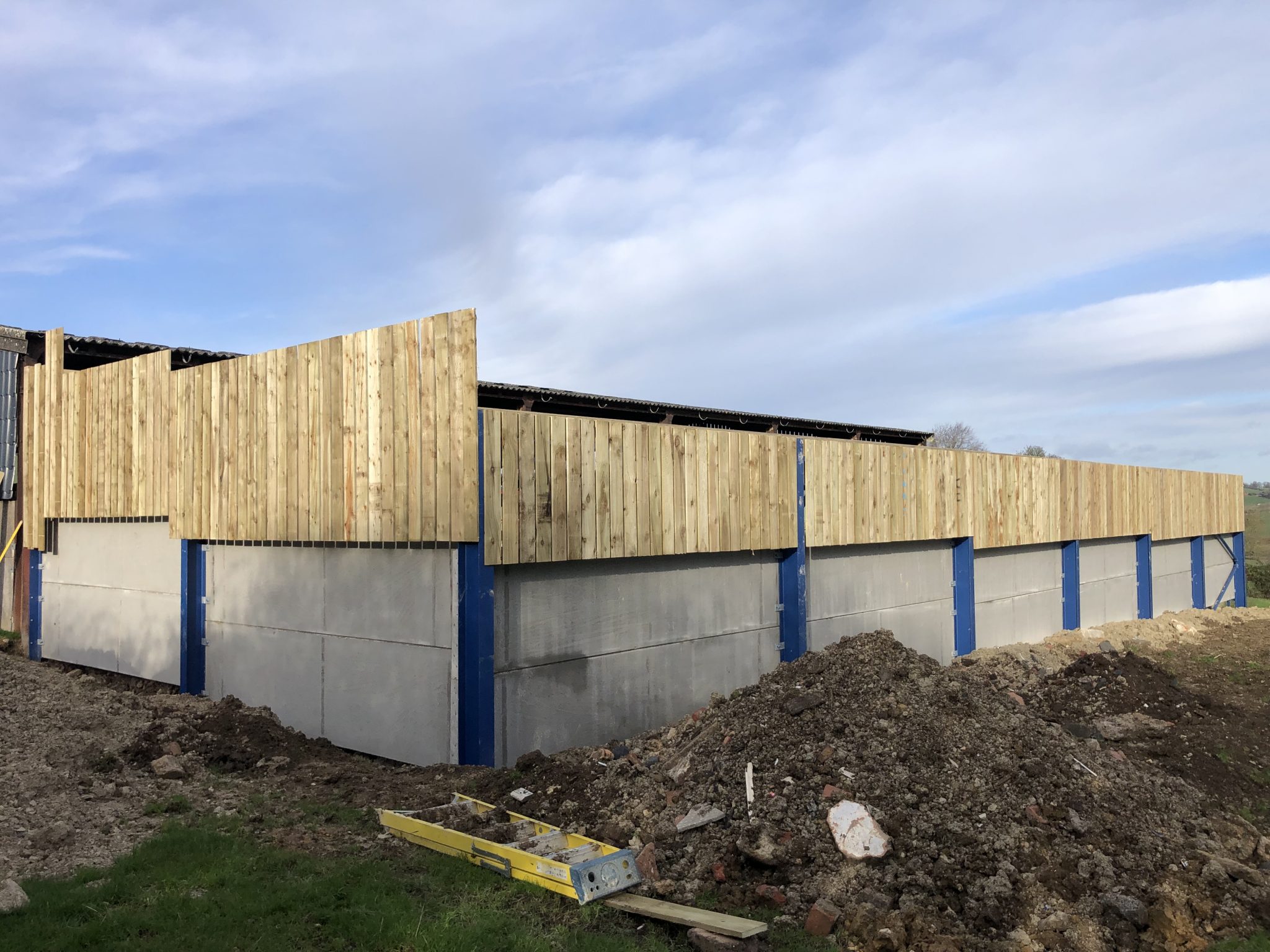 York Boarding Install – Liberty Steel Structures