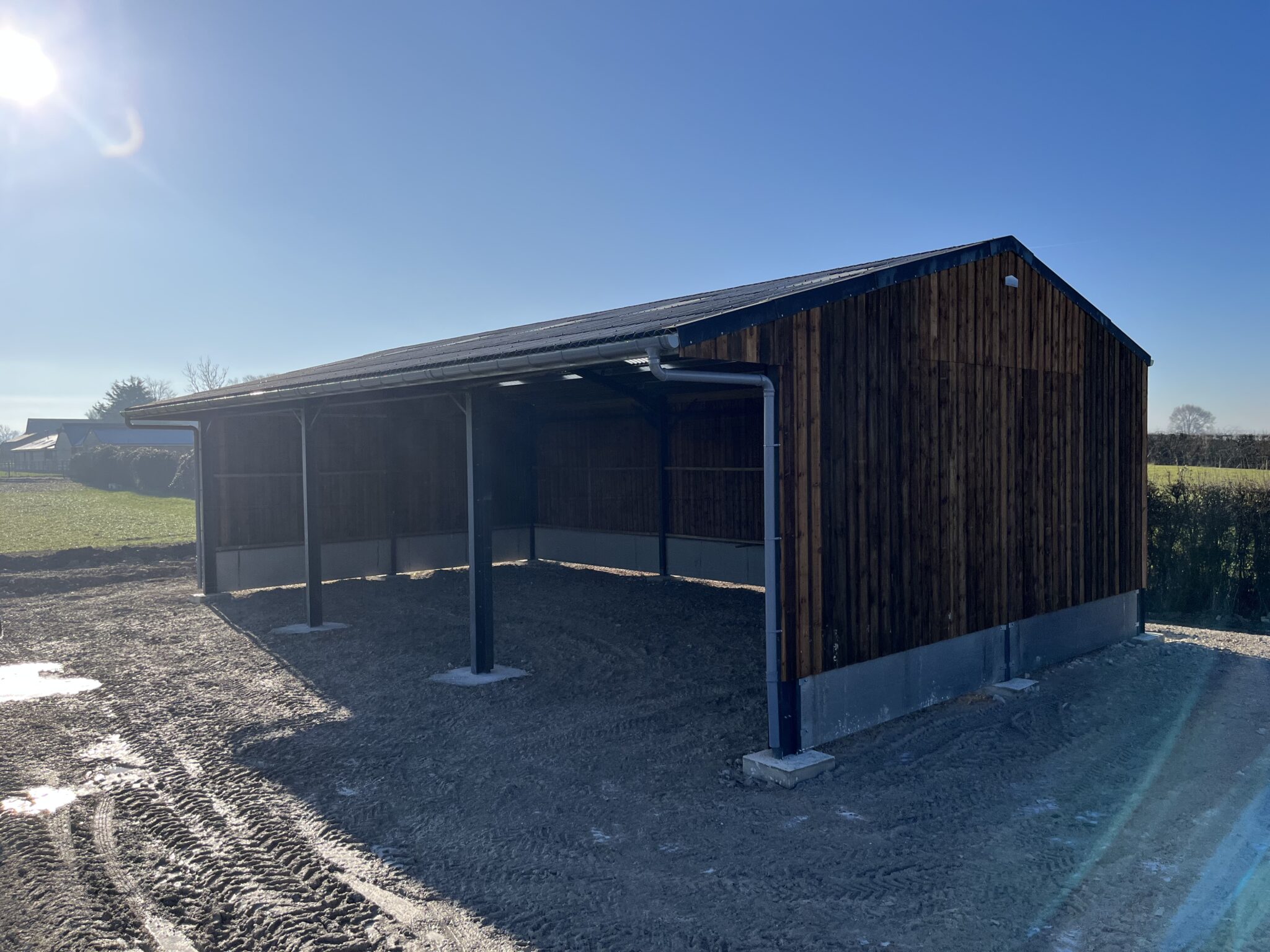 Agricultural Barn Complete – Liberty Steel Structures