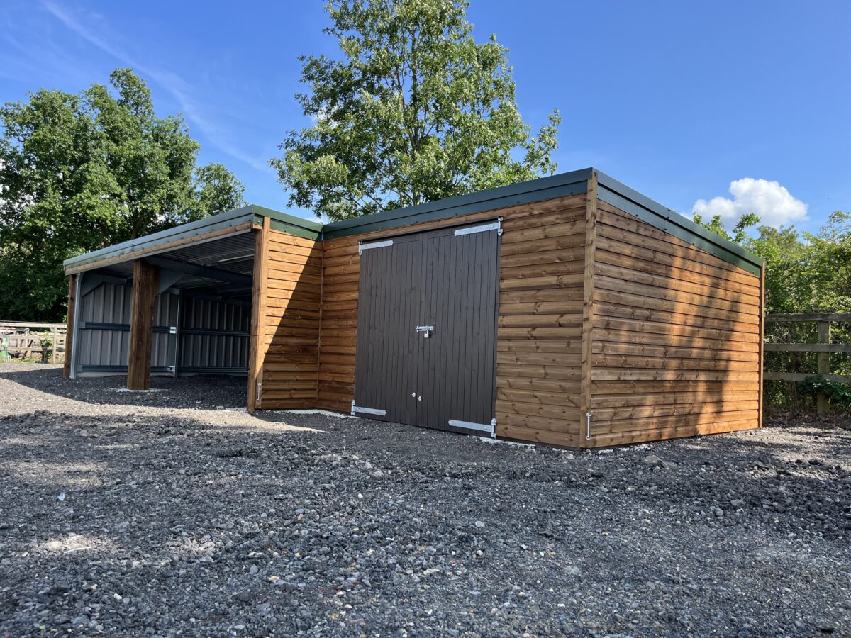 Small Tractor Shed – Liberty Steel Structures