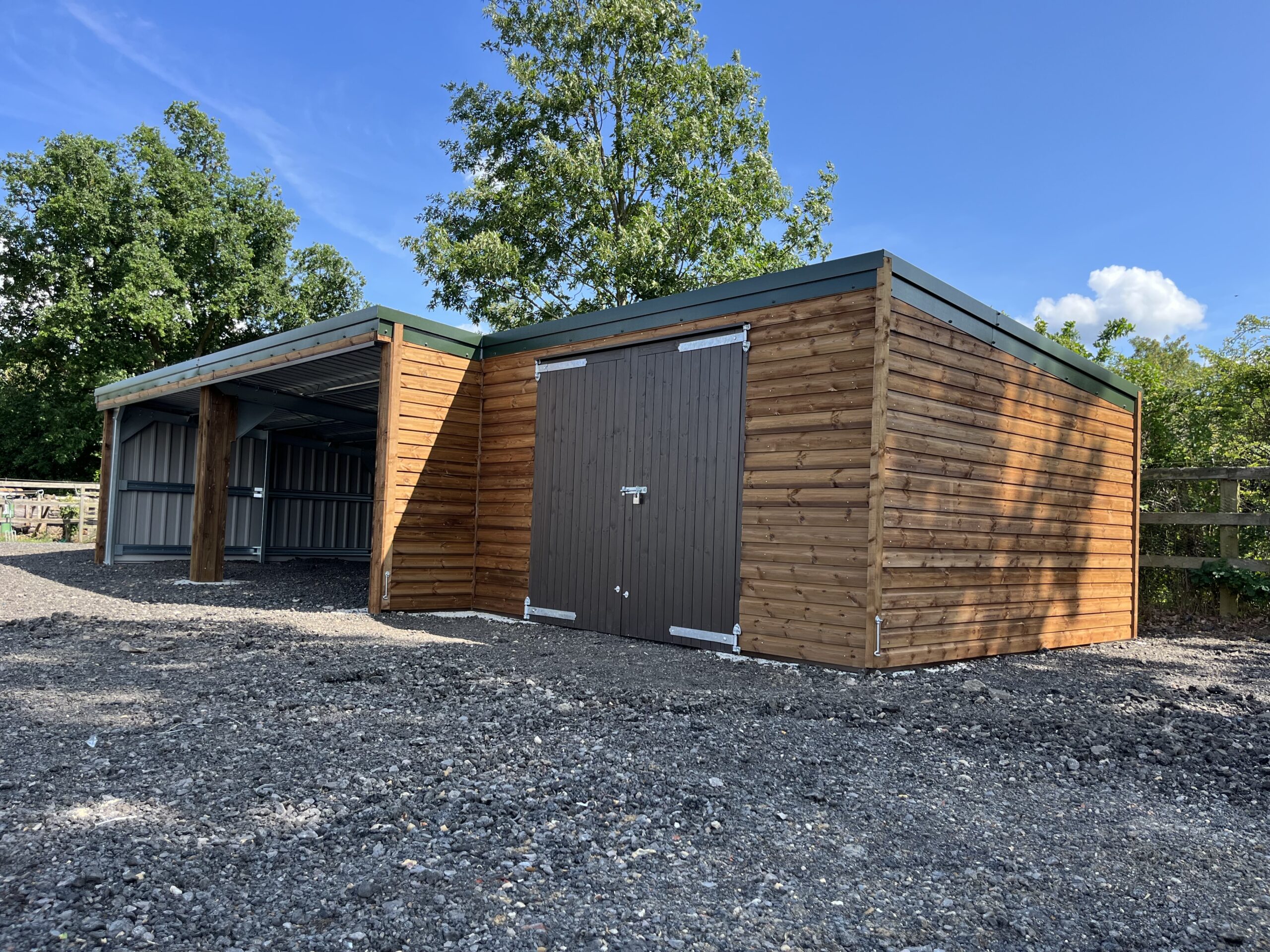 Small Tractor Shed – Liberty Steel Structures