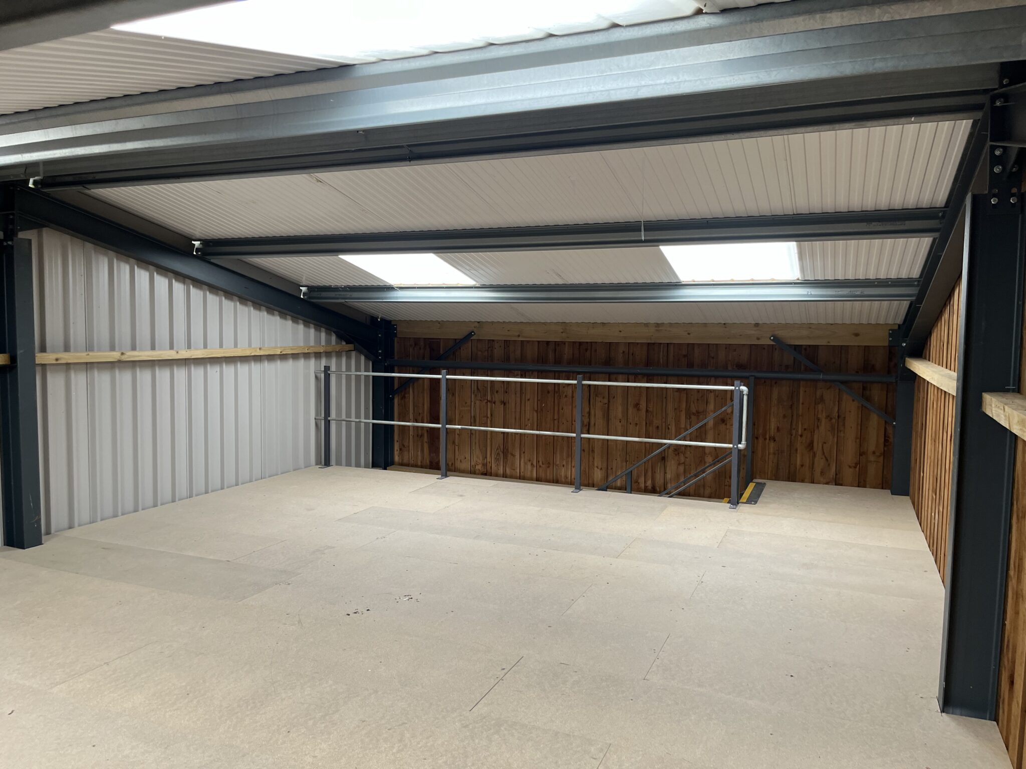 Ag Barn with Mezzanine – Liberty Steel Structures