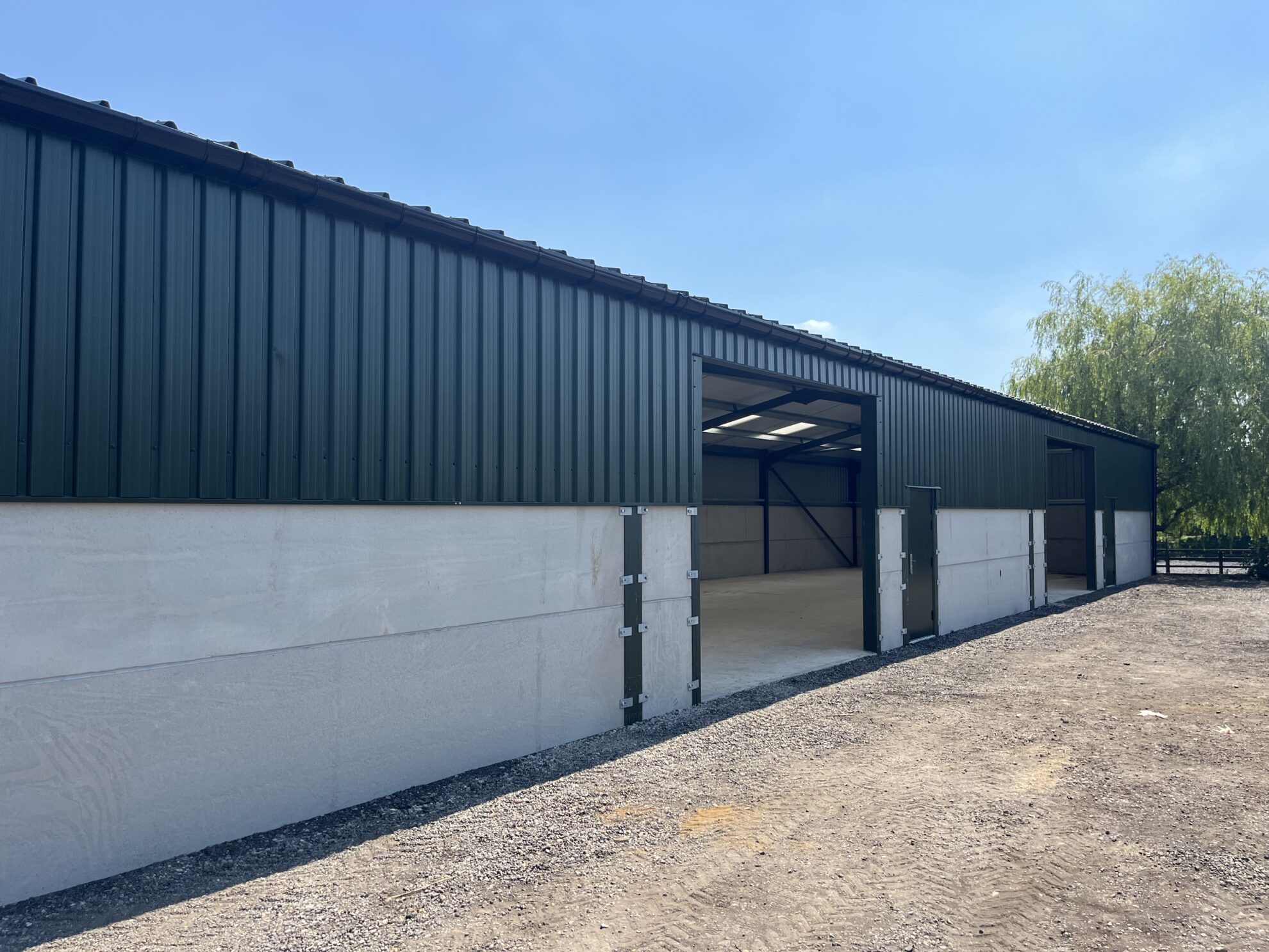 Agricultural Building Completed – Liberty Steel Structures