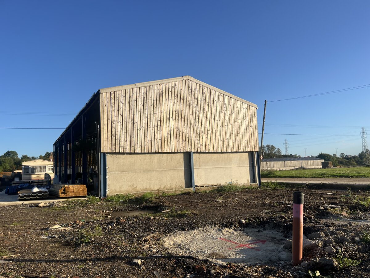 Agricultural Barn Extension – Liberty Steel Structures