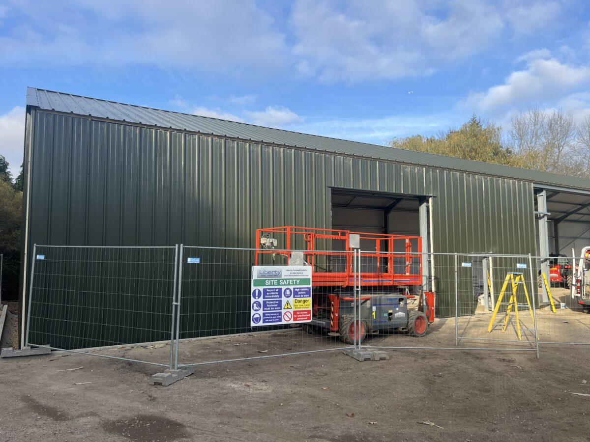 New Storage Building Completion – Liberty Steel Structures